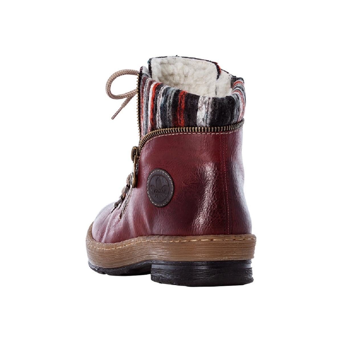 Lacroix Chausseur | Rieker boots z6741.35 rouge femme