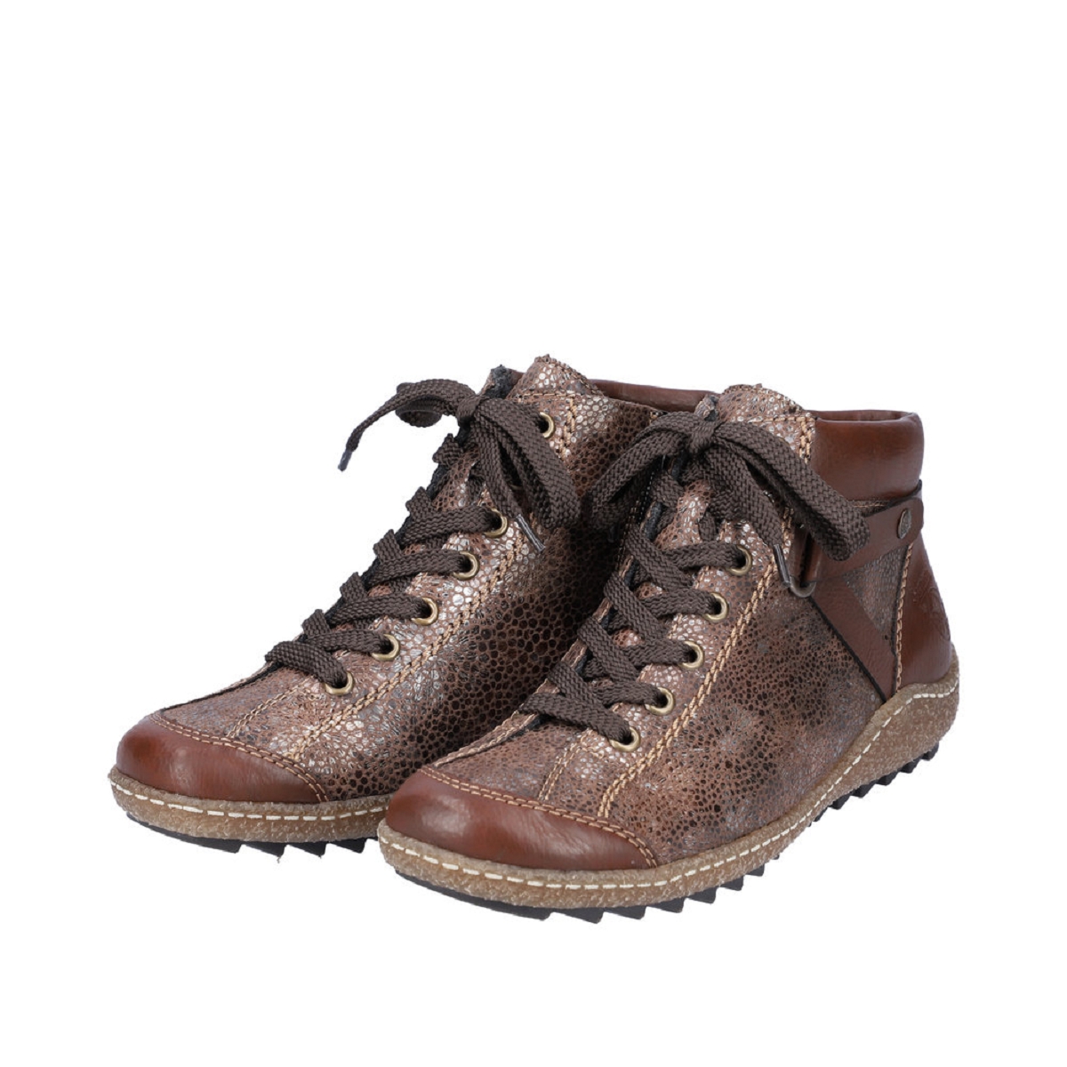 Lacroix Chausseur | Rieker basket l7527.24 brun femme