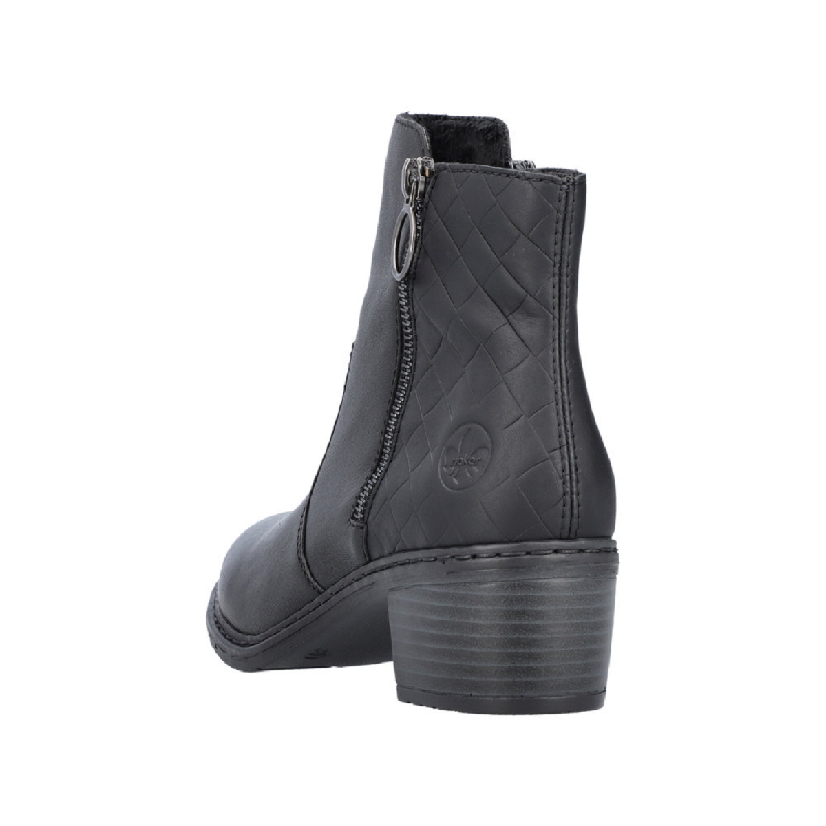 Lacroix Chausseur | Rieker bottine 70150.00 noir femme