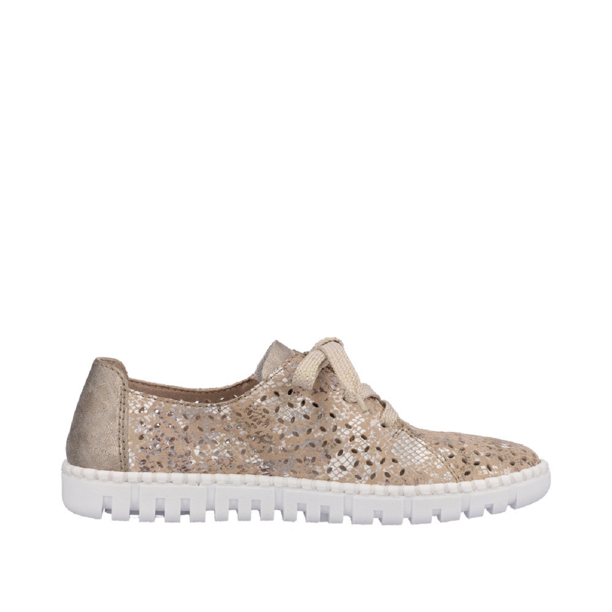 Lacroix Chausseur | Rieker basket m2306.91 beige femme