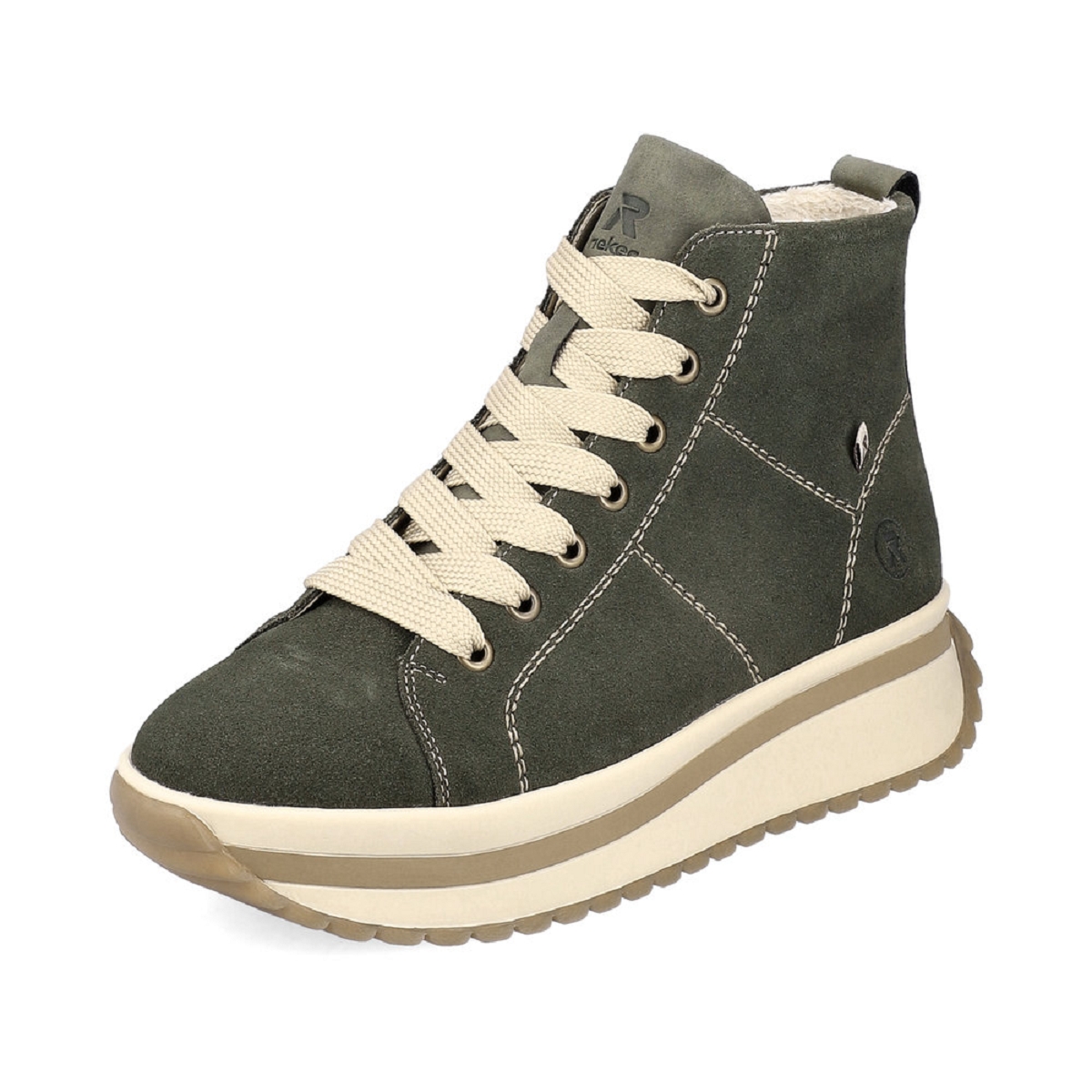 Lacroix Chausseur | Rieker basket w0960.54 kaki femme